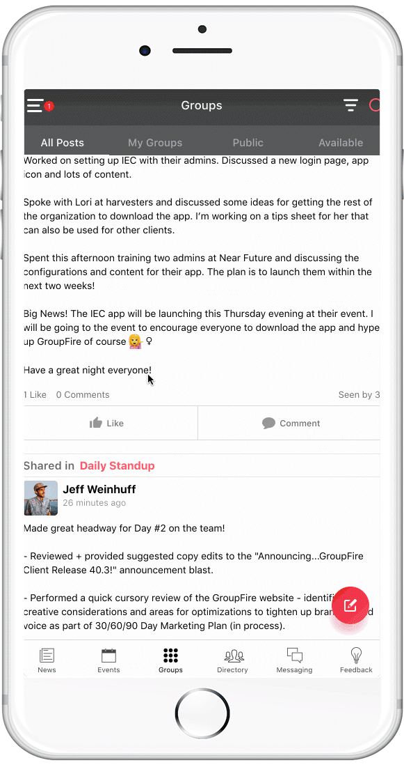 Announcing...GroupFire Client Release 40.3!
